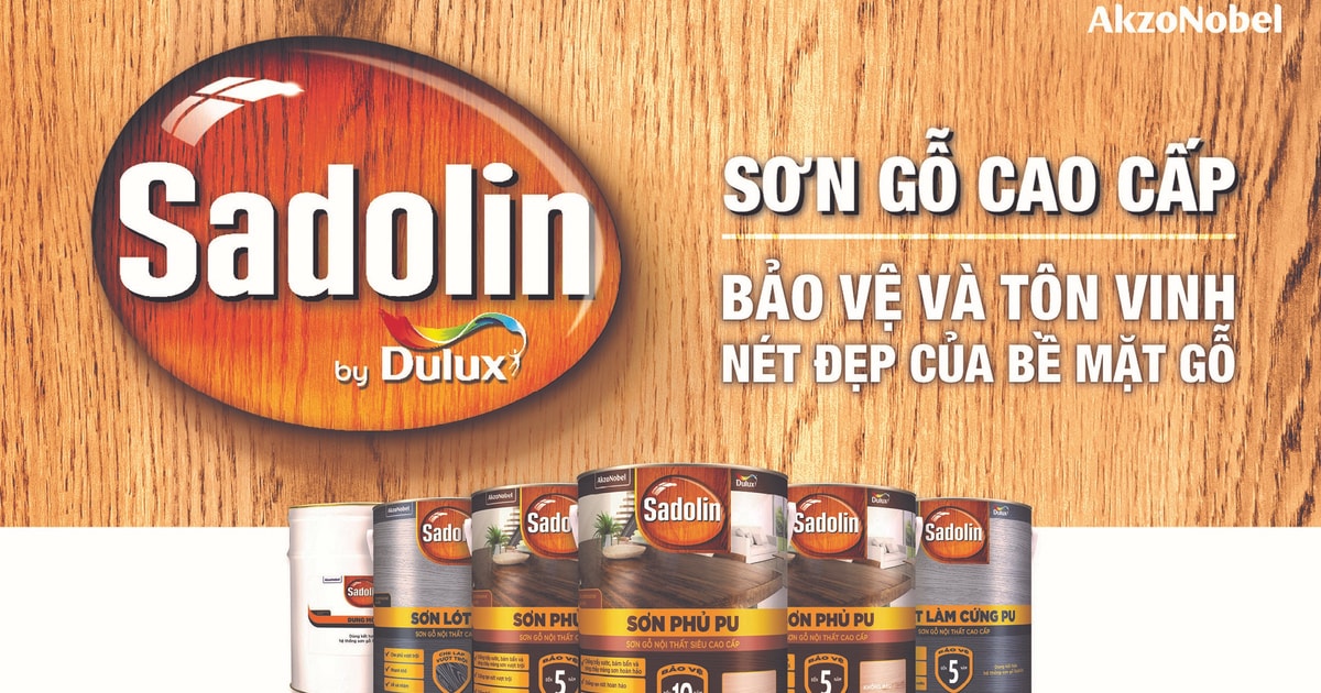 Sơn gỗ Sadolin: Giải pháp bảo vệ tiên tiến cho sản phẩm gỗ Việt